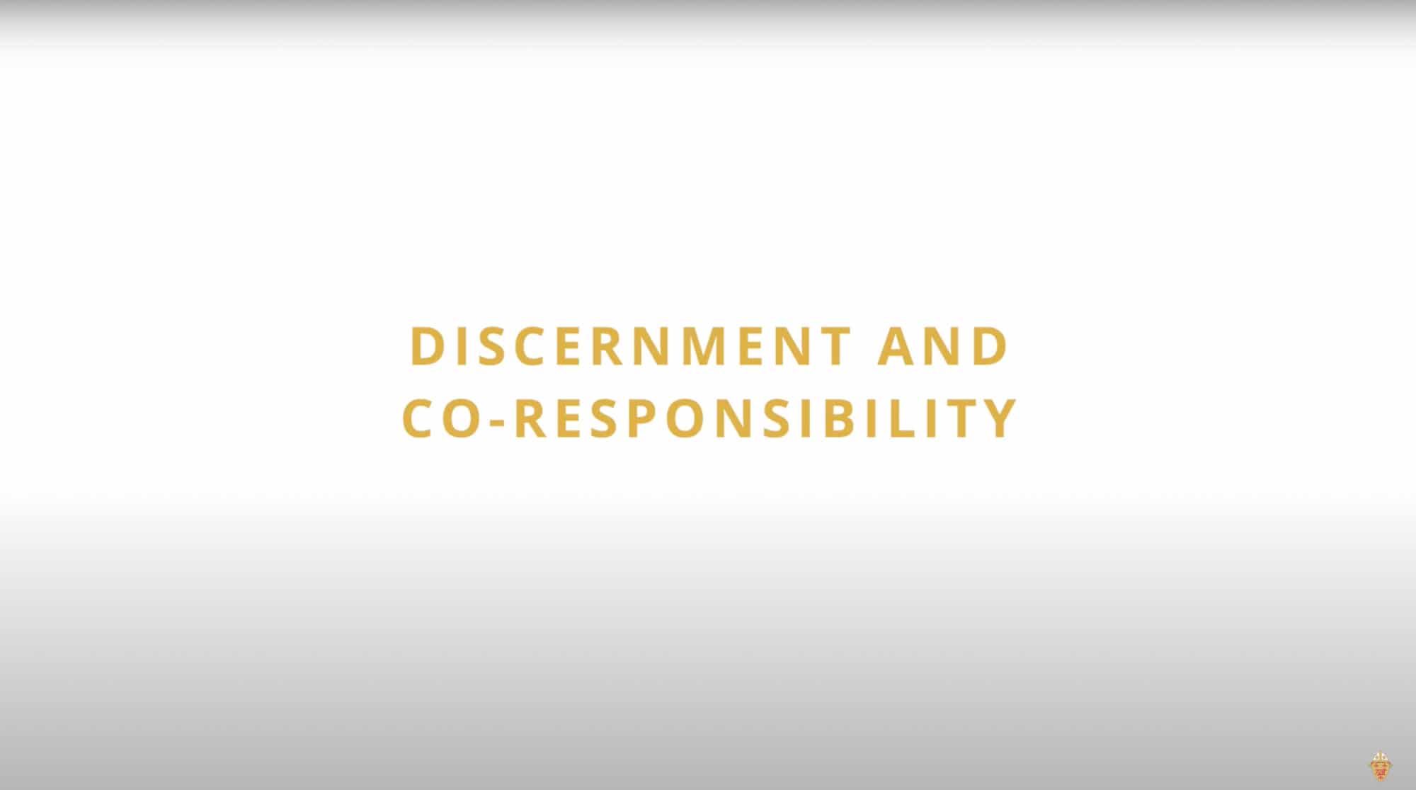 Discernment & Co-Responsibility - Archdiocese of Cincinnati